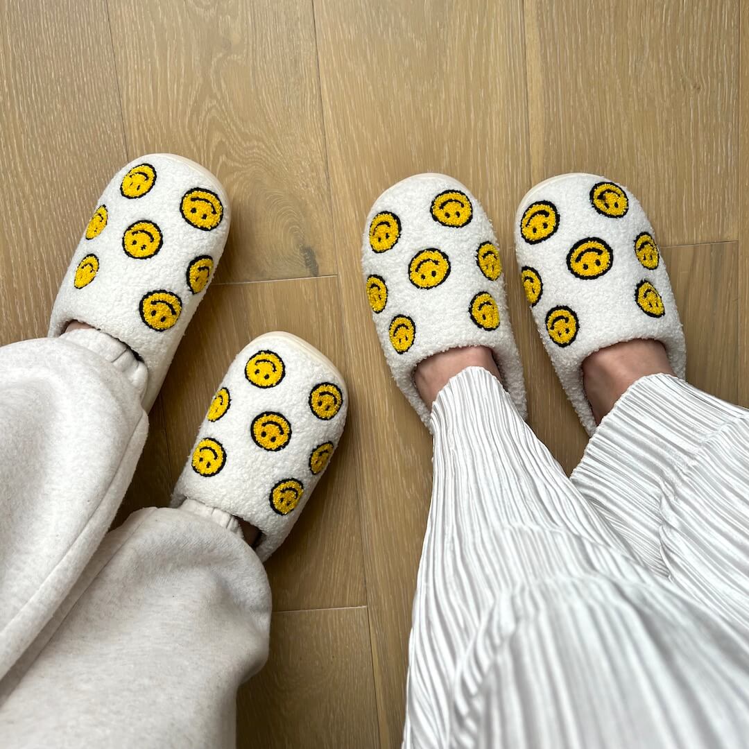 Mini Happy Face Slides Slippers – Nordic Peace