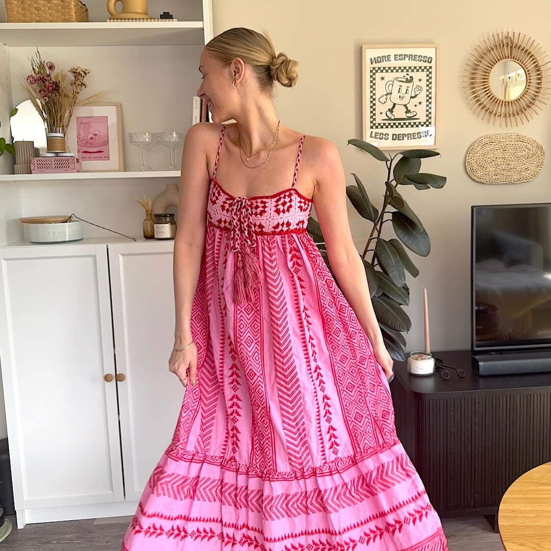 Livia Maxi Summer Sundress – Nordic Peace