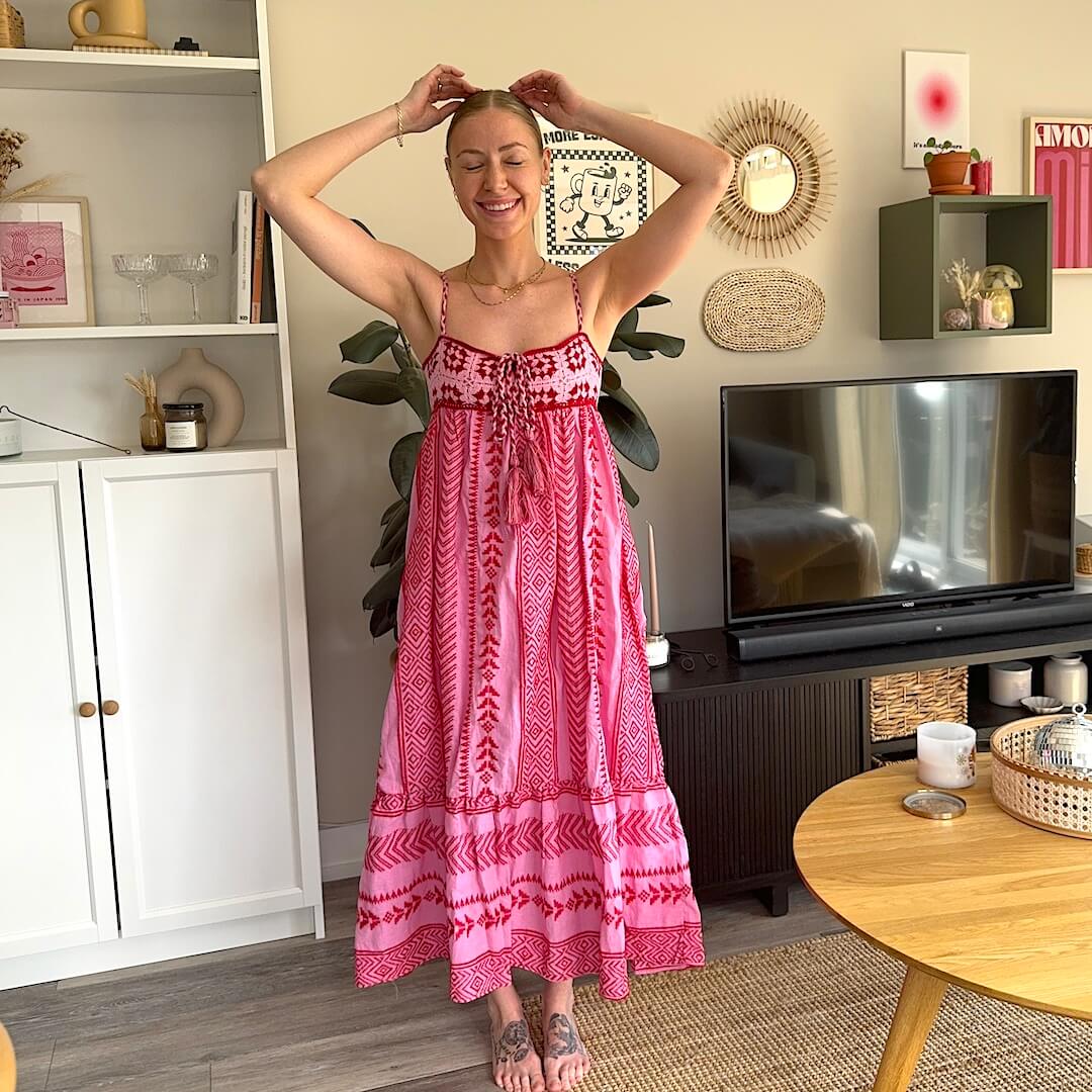 Livia Maxi Summer Sundress – Nordic Peace